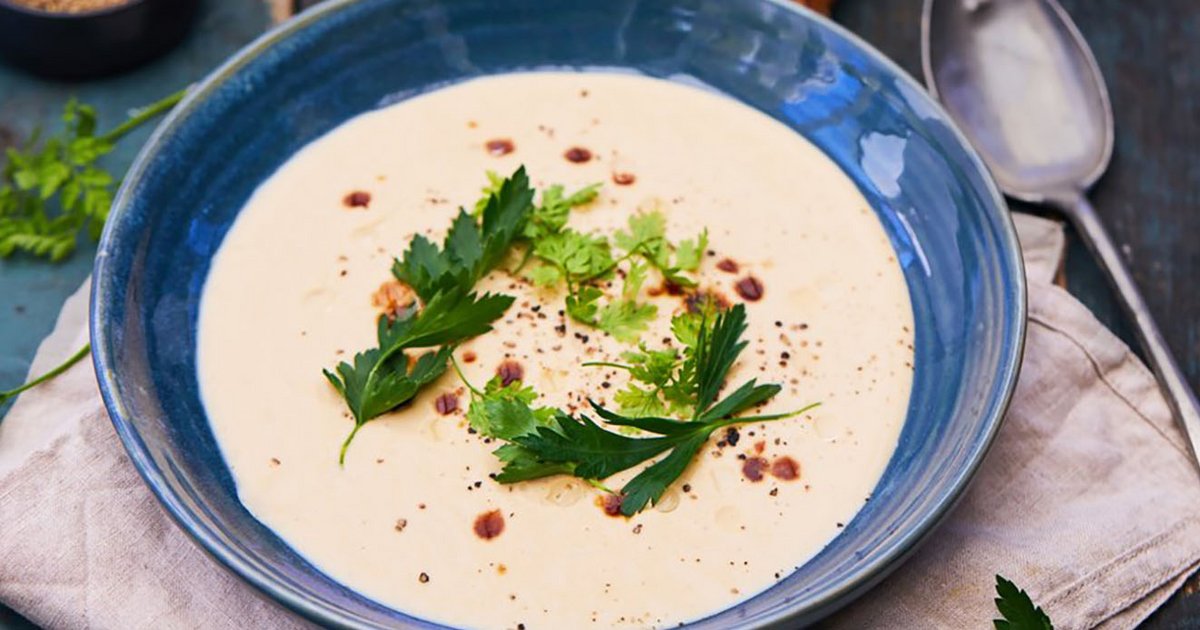 Creamy white vegetable soup | Kikkoman