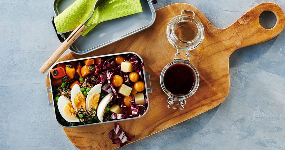 Quinoa and Vegetable Bento Box Recipe | Kikkoman