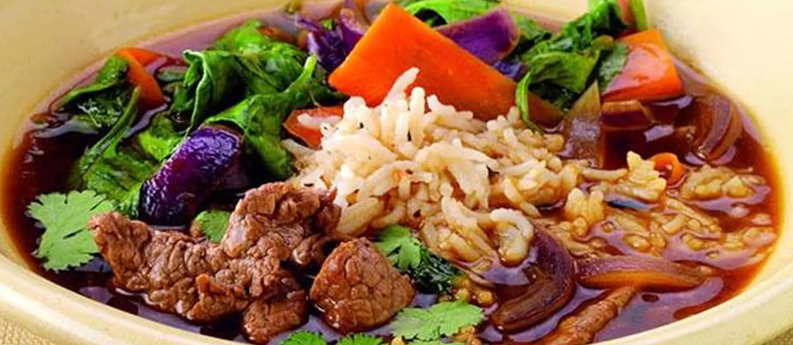 Chunky Beef Chowder recipe | Kikkoman