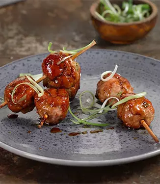 Japanese Tsukune Turkey Skewers Recipe | Kikkoman