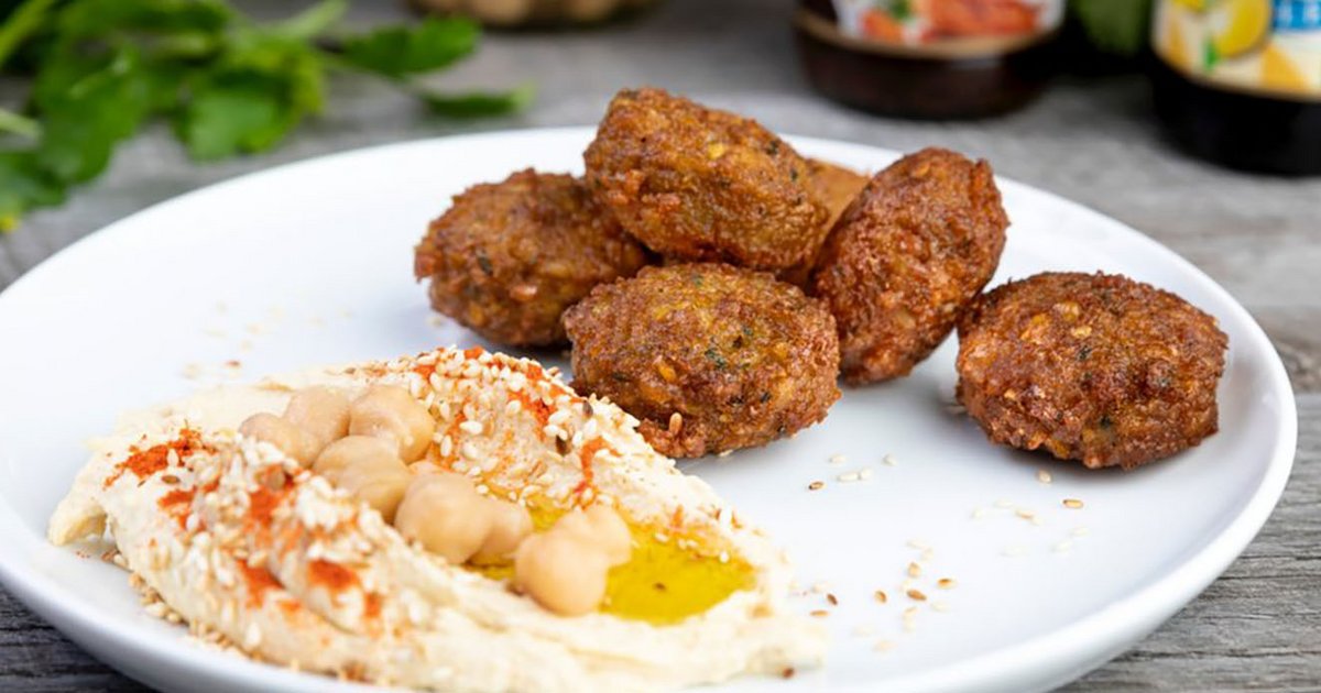 Falafel with Hummus | Recipe | Kikkoman
