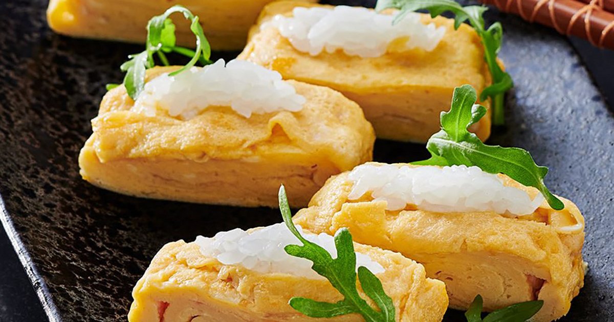 Japanese Tamago Omelette Sushi | Kikkoman