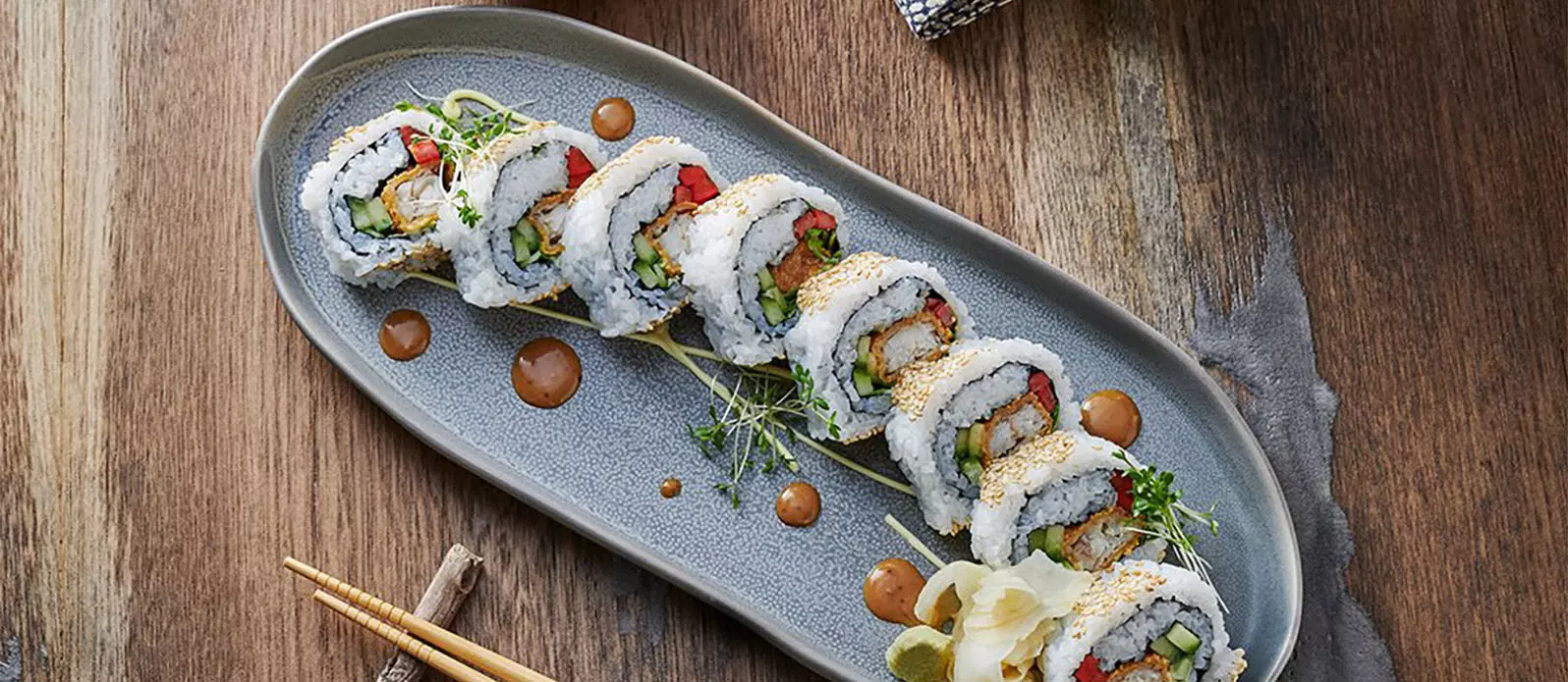 Fish Finger Roll (uramaki) | Kikkoman