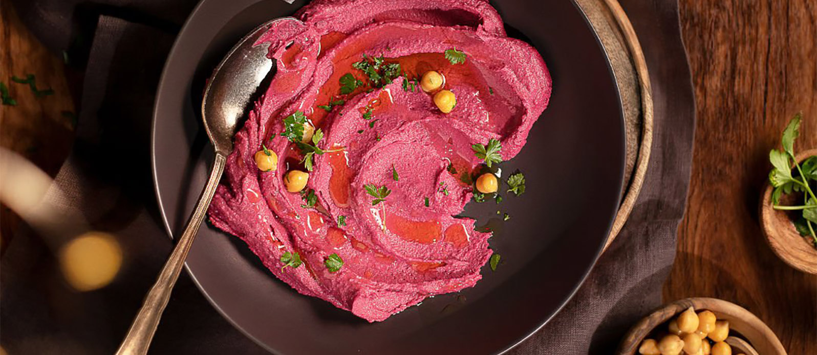 Easy Beetroot Houmous | Kikkoman
