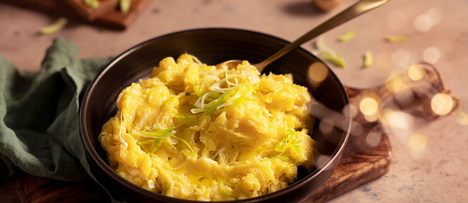 Mashed Potato Parsnip And Leek Kikkoman