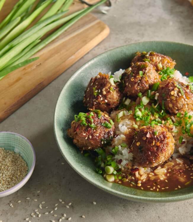 Meatballs Chinese style | Recipe | Kikkoman