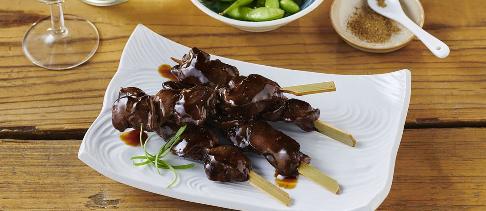 Easy Japanese Chicken Liver Skewers Recipe (Reba Yakitori) | Recipe ...