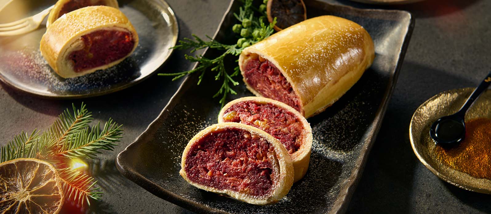 Winter spiced beetroot and apple strudel | Recipe | Kikkoman