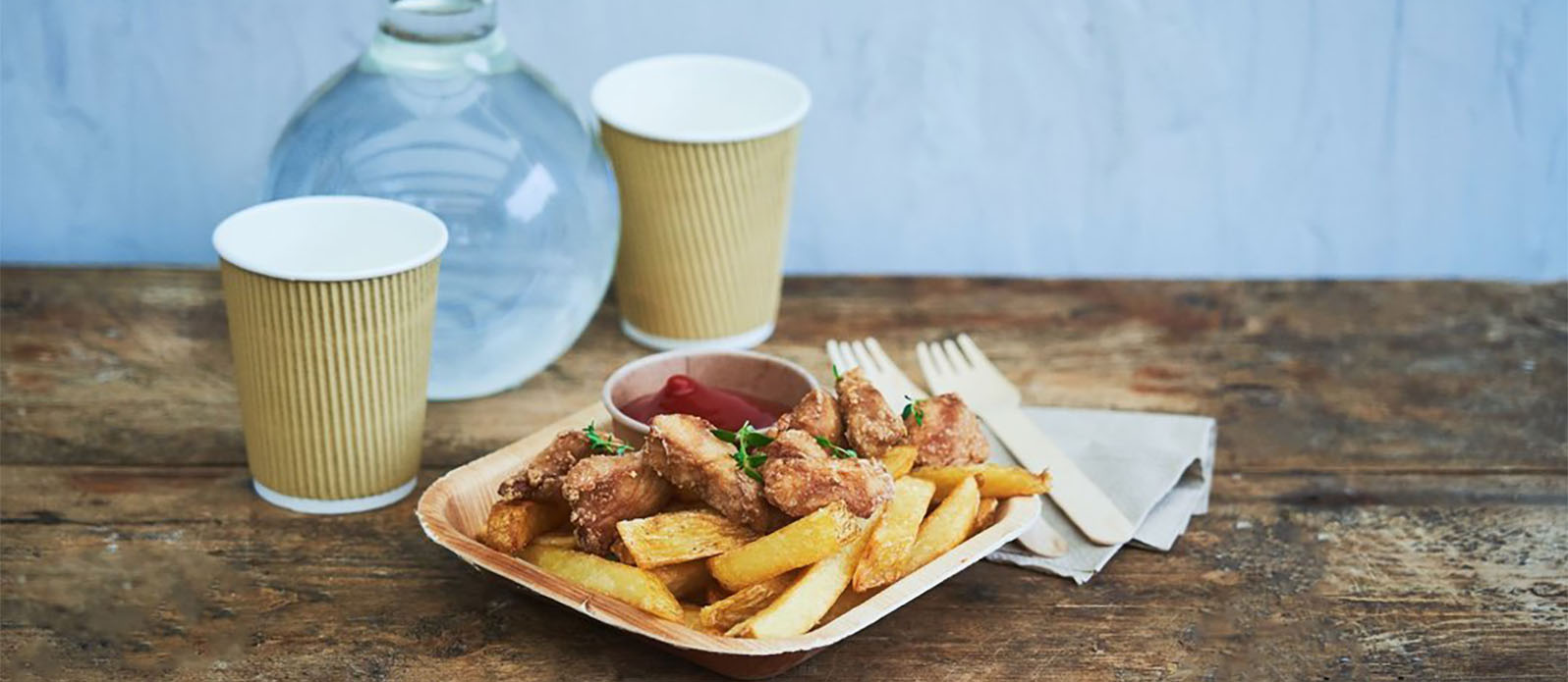 Chicken & Chips | Recipe | Kikkoman