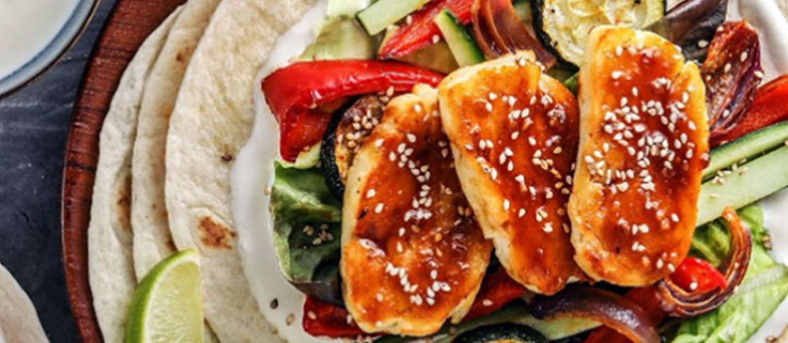 how to cook halloumi fajitas