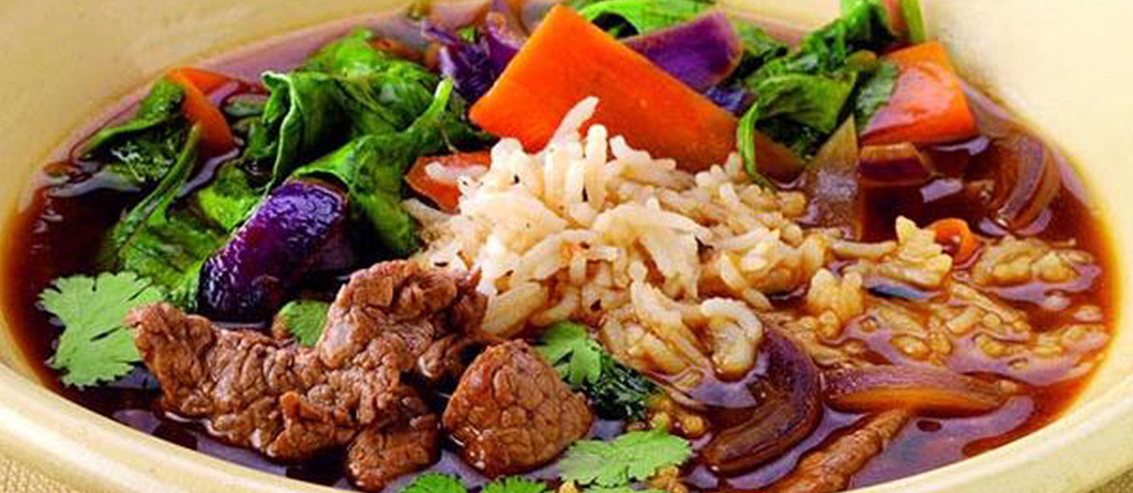 Chunky Beef Chowder recipe | Kikkoman