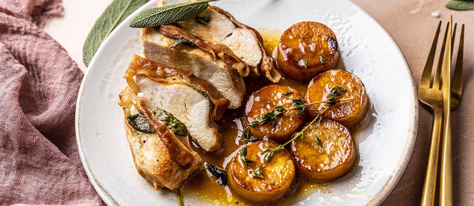 Fondant Potatoes with Chicken | Recipe | Kikkoman